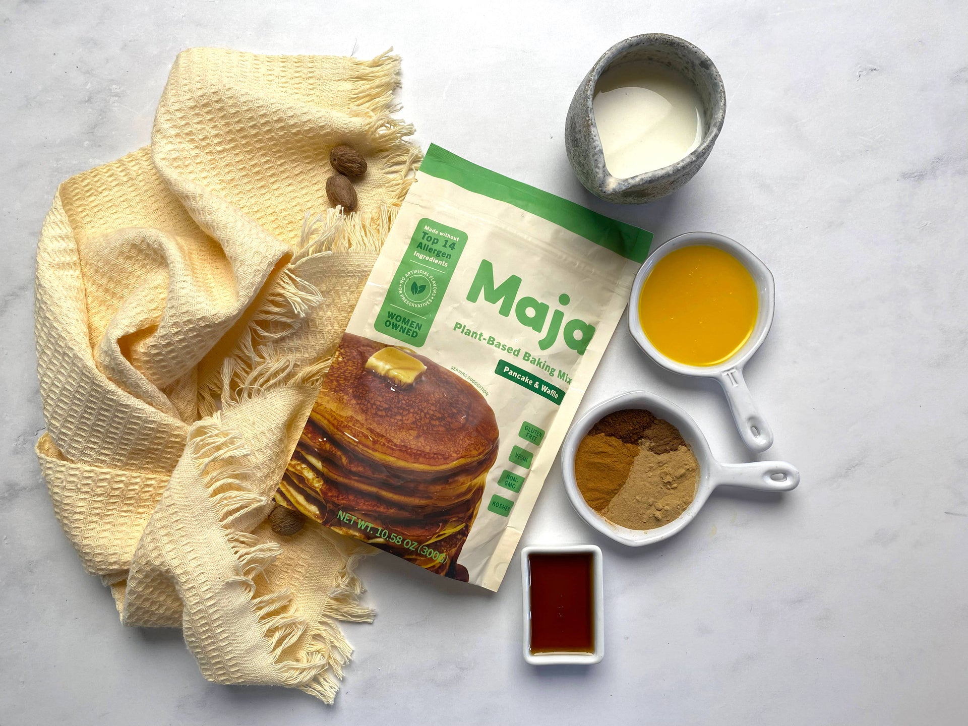 Vegan Baking Mixes & Overnight Oats | Maja