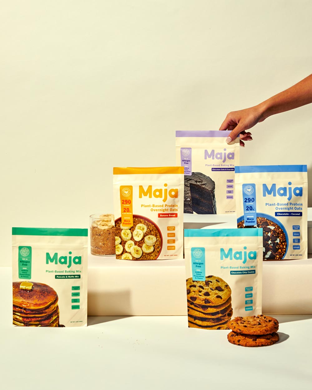 Vegan Baking Mixes & Overnight Oats | Maja