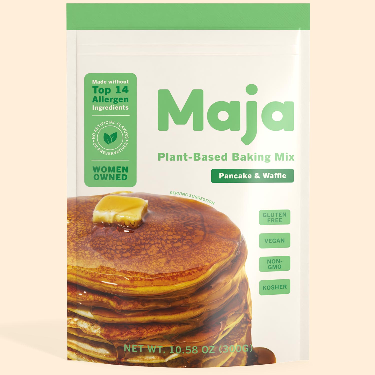 Pancake & Waffle Mix | Vegan + Gluten Baking Mix | Maja
